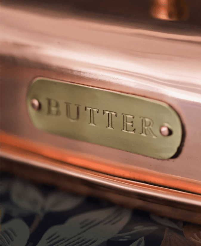Copper Butter Dish - Keep Your Butter Fresh and Stylish