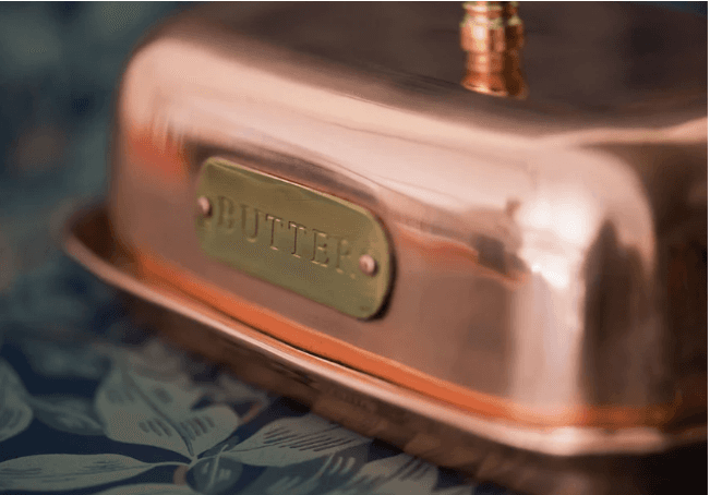 Copper Butter Dish - Keep Your Butter Fresh and Stylish