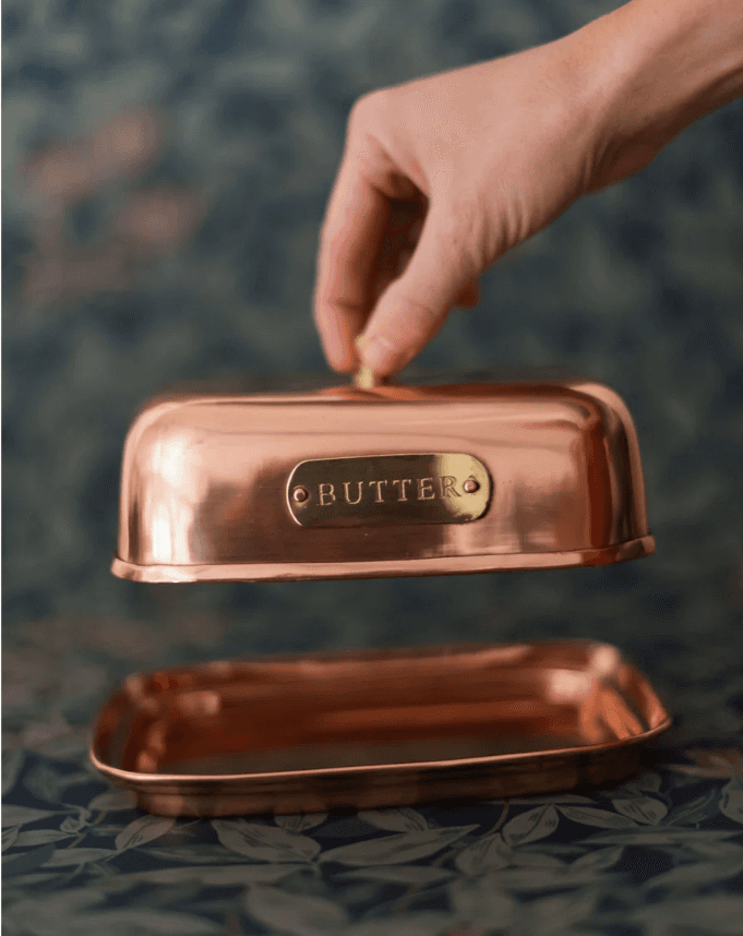 Copper Butter Dish - Keep Your Butter Fresh and Stylish